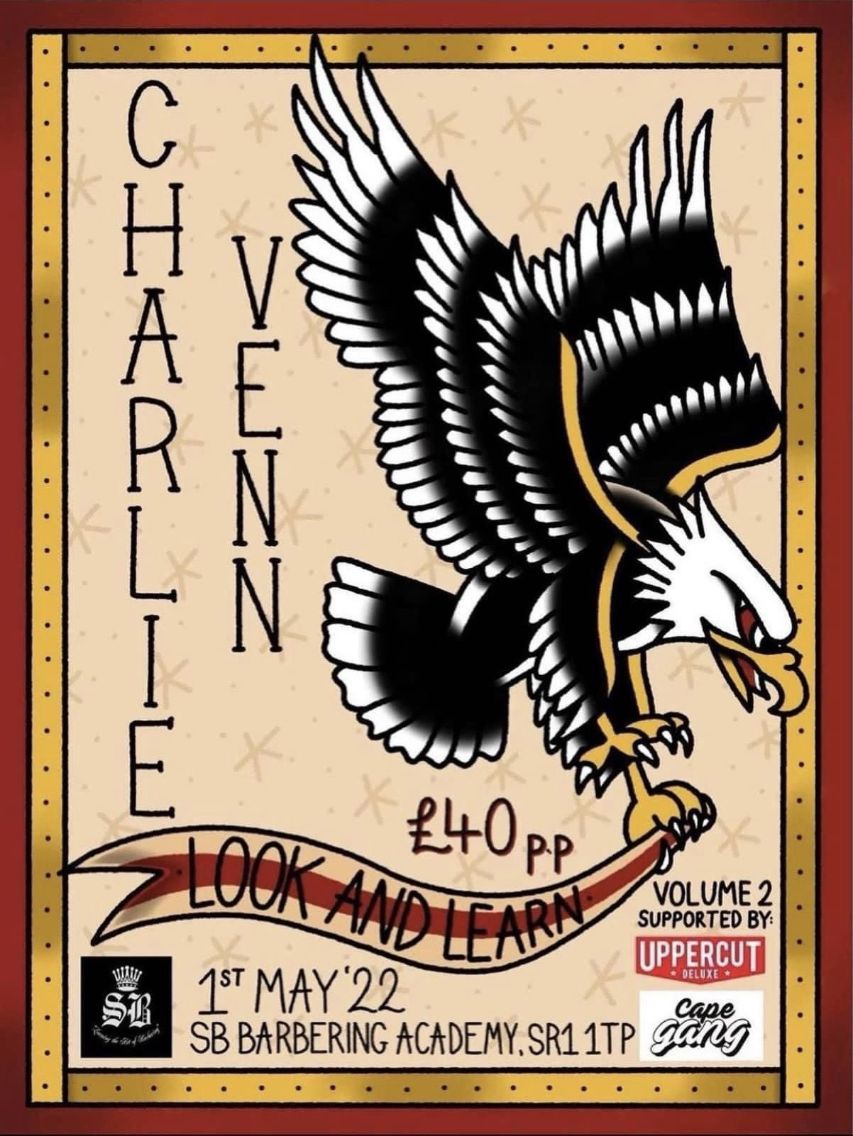Charlie Venn 'Look & Learn' - SB Barbering Academy